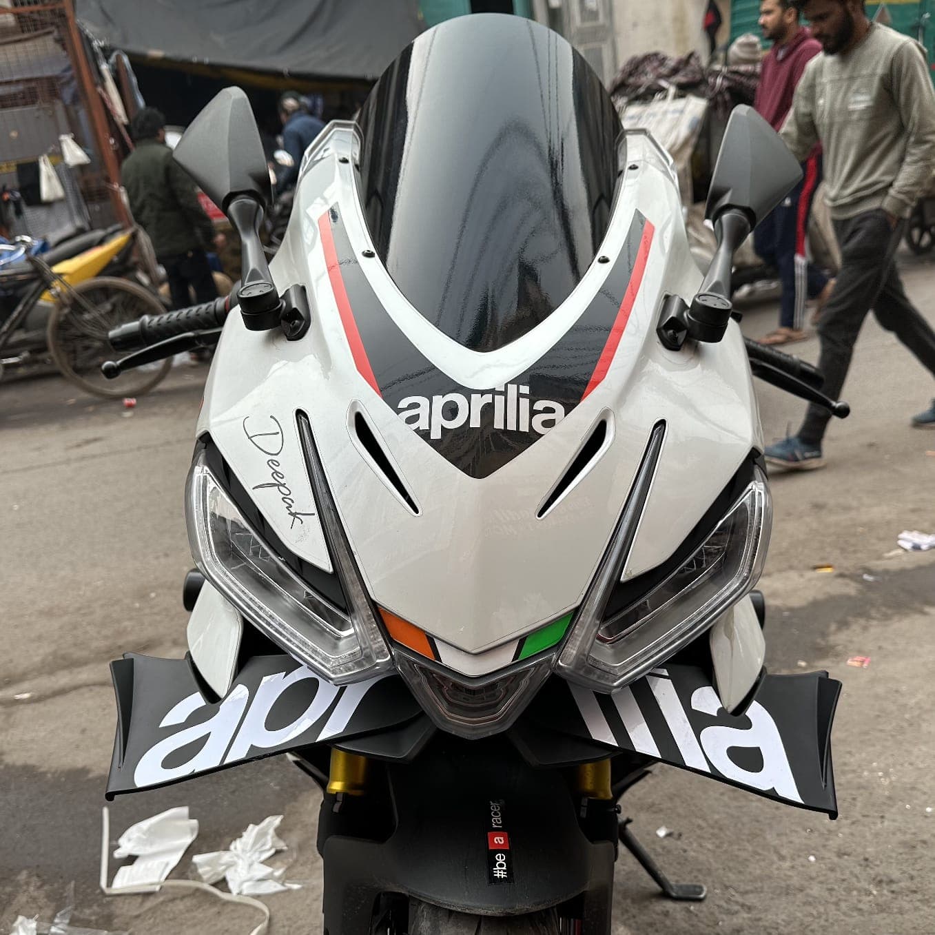 Aprilia Modification | Aprilia RS 457 Bike Accessories | RS 457 Bike ...