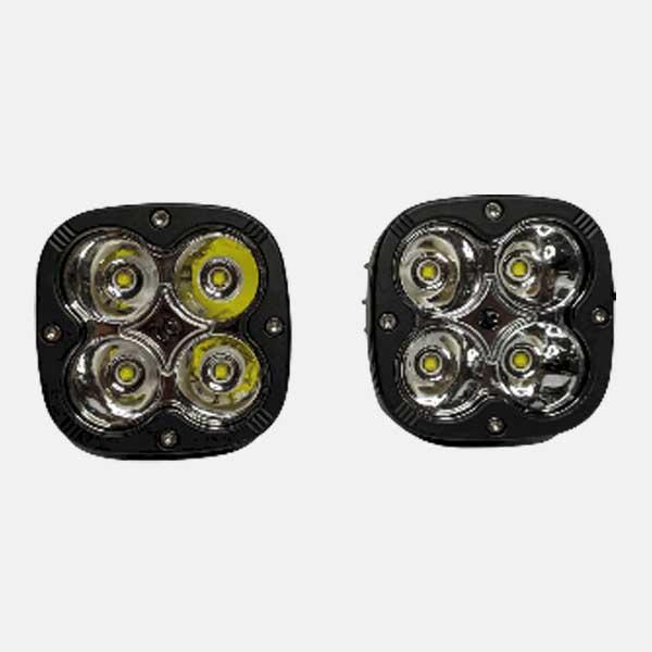 Buy HJG 4 Led Fog Light with wiring Harness for bike a Stylish Look ...