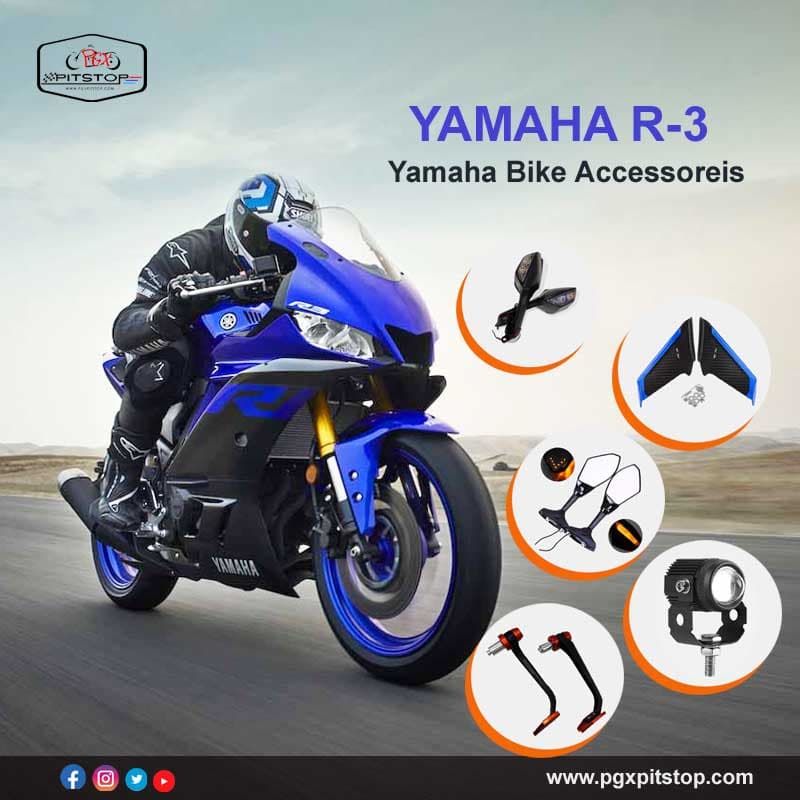 Yamaha Bike Modification Buy Motorcycle/Scooter accessories online | Yamaha accessories Price in ...